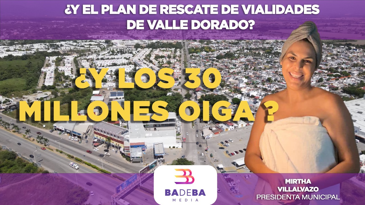 ¿En dónde quedaron los 30 millones de pesos para las obras de vialidad ...