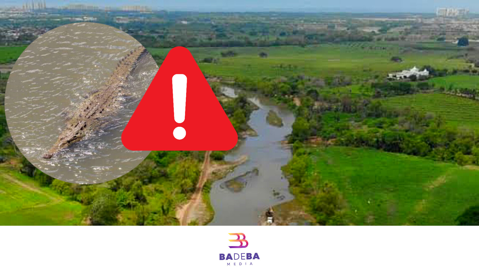 Se registra ataque de cocodrilo en el río Ameca — Badeba Media